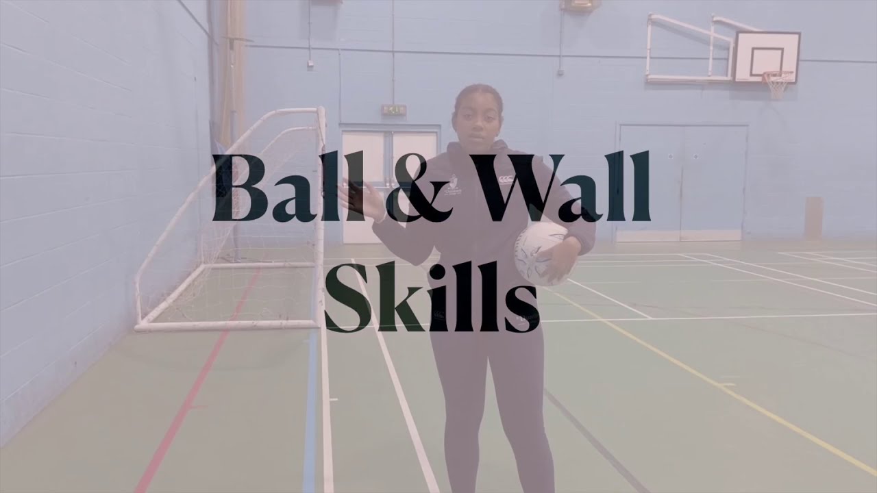 SDC Netball Ball & Wall Skills - YouTube