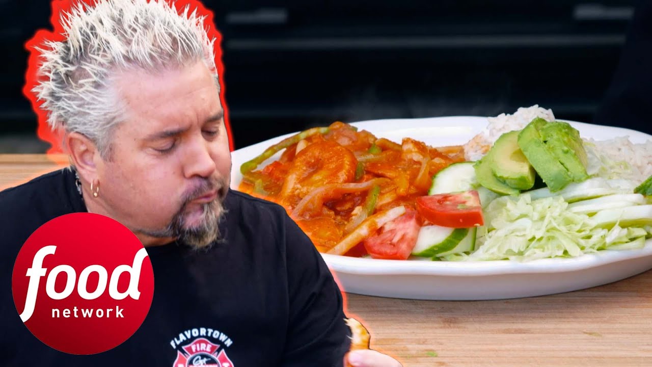 Guy Cooks His Favourite Triple D Dishes! | Diners, Drive-Ins & Dives ...