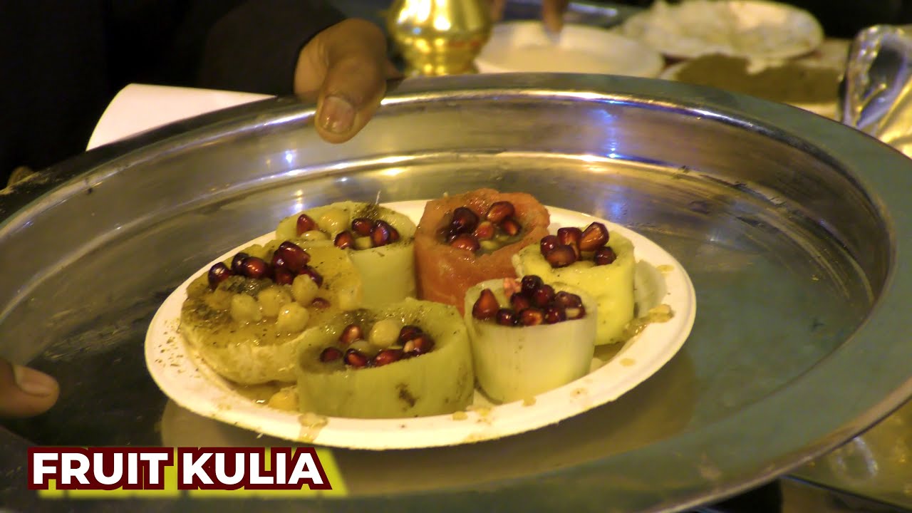 Refreshing Fruit Kulia Chaat - YouTube