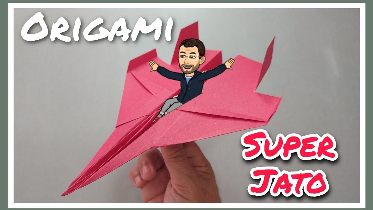 Origami Super Jato - YouTube