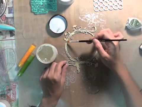 Mixed Media Layout Tutorial - YouTube