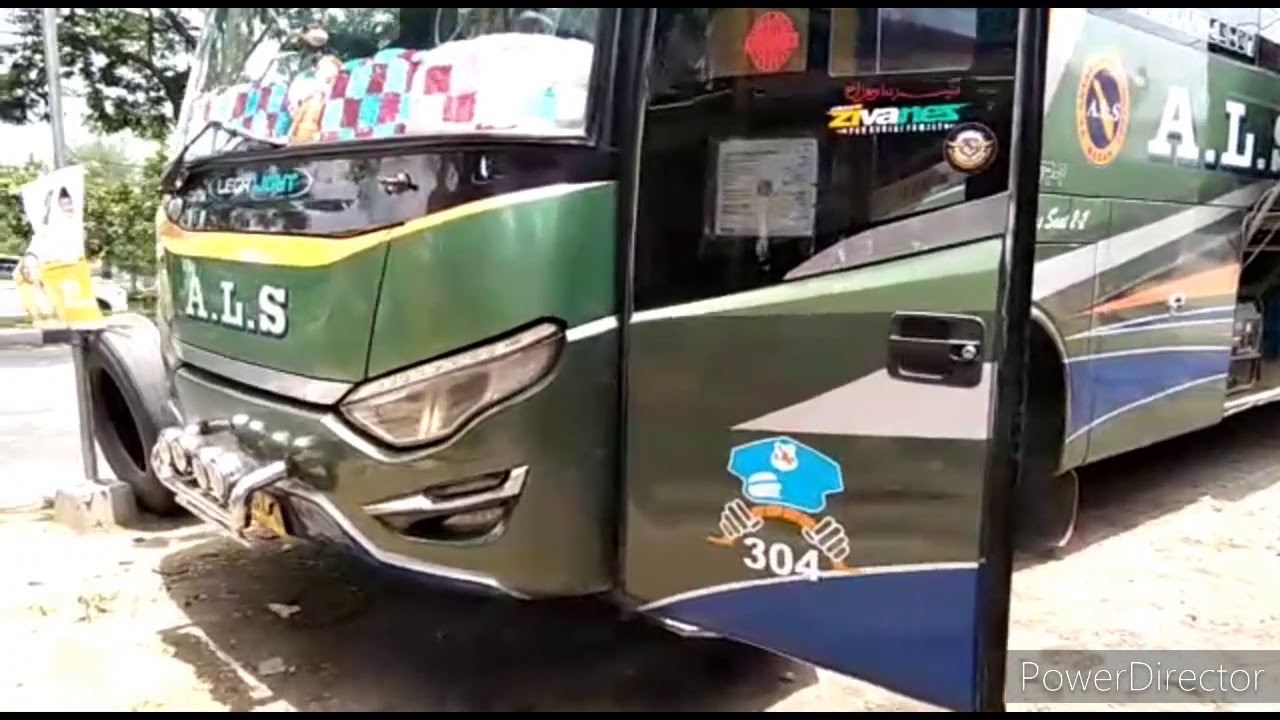 bis als 304 lepas landas dari kota varis van java - YouTube
