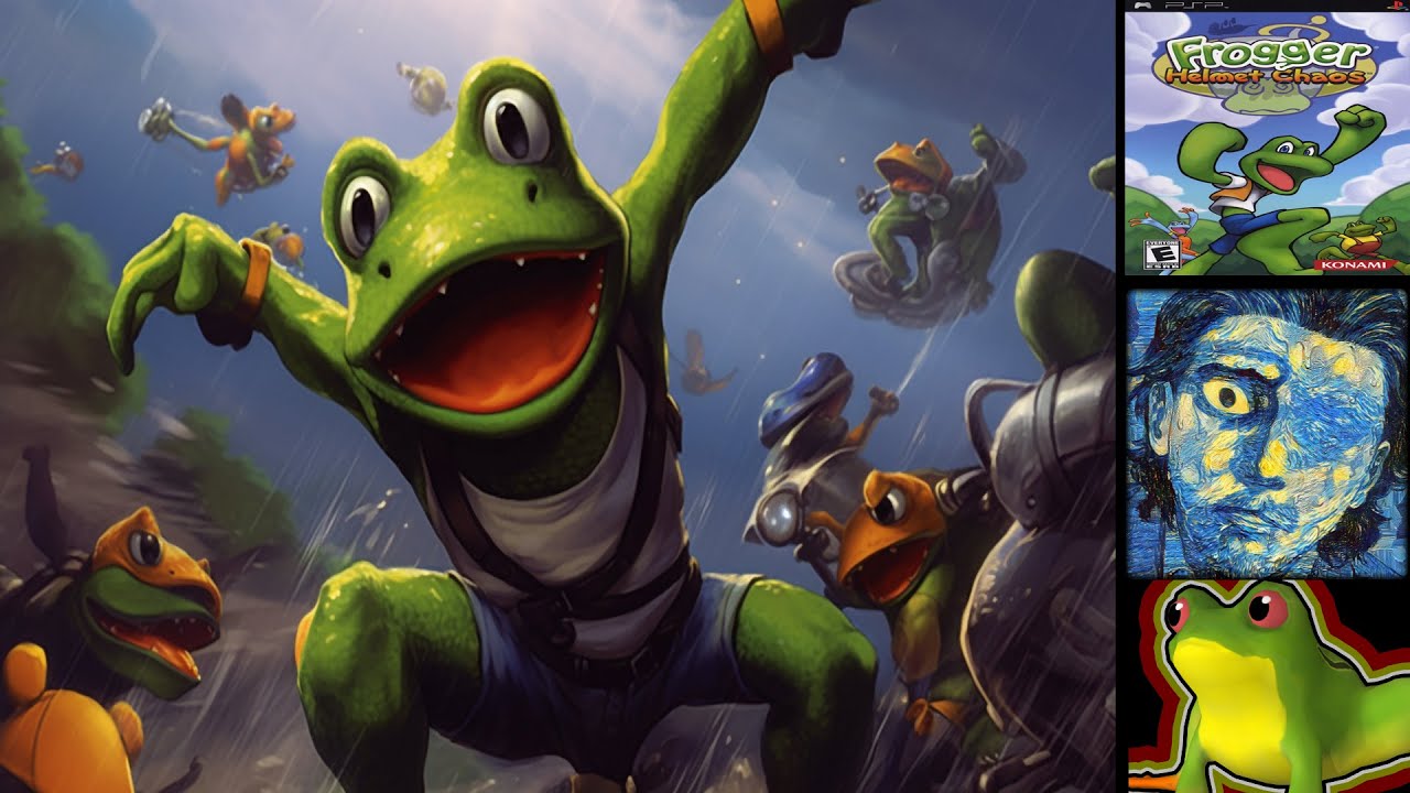 Frogger: Helmet Chaos for PSP - YouTube