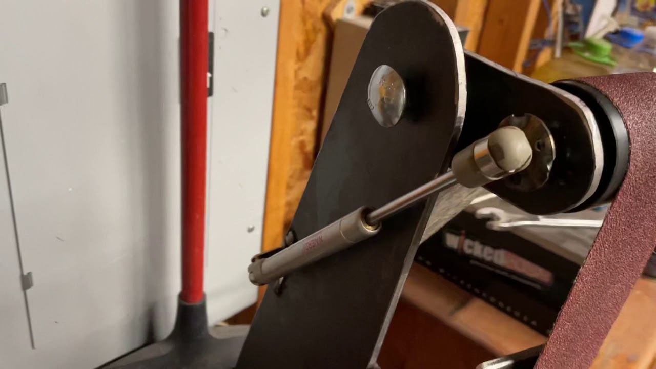 2x42 belt grinder. - YouTube