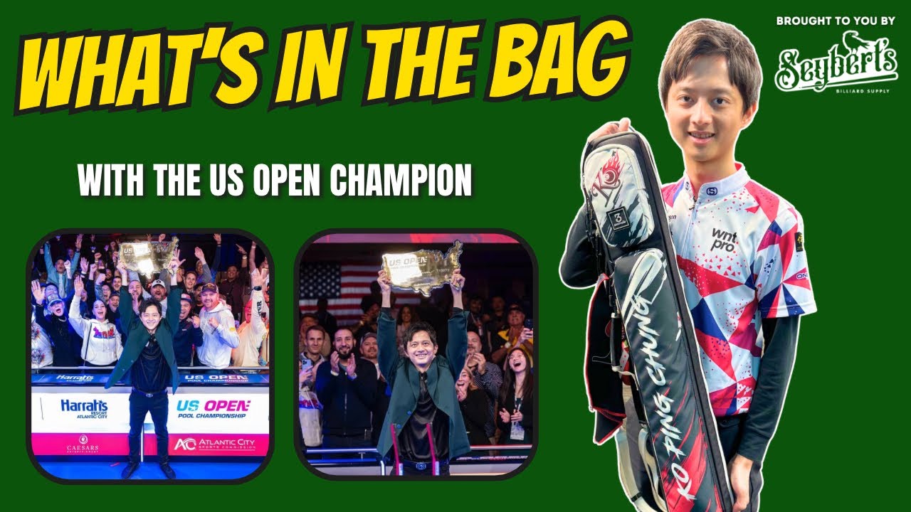 Ko Ping Chung Shows Us His Amazing POOL CUE! - YouTube