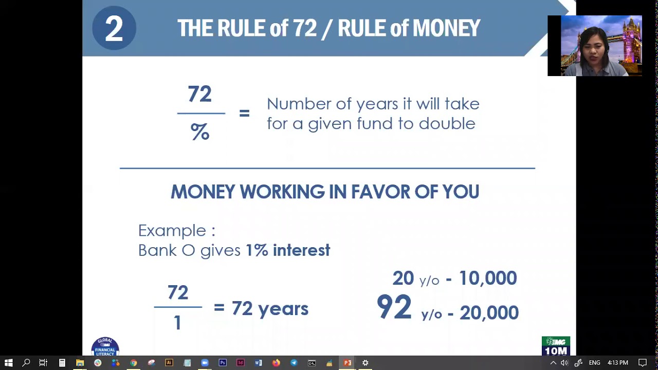 How Money Works The Magic of Compounding Interest Rule of 72 - YouTube