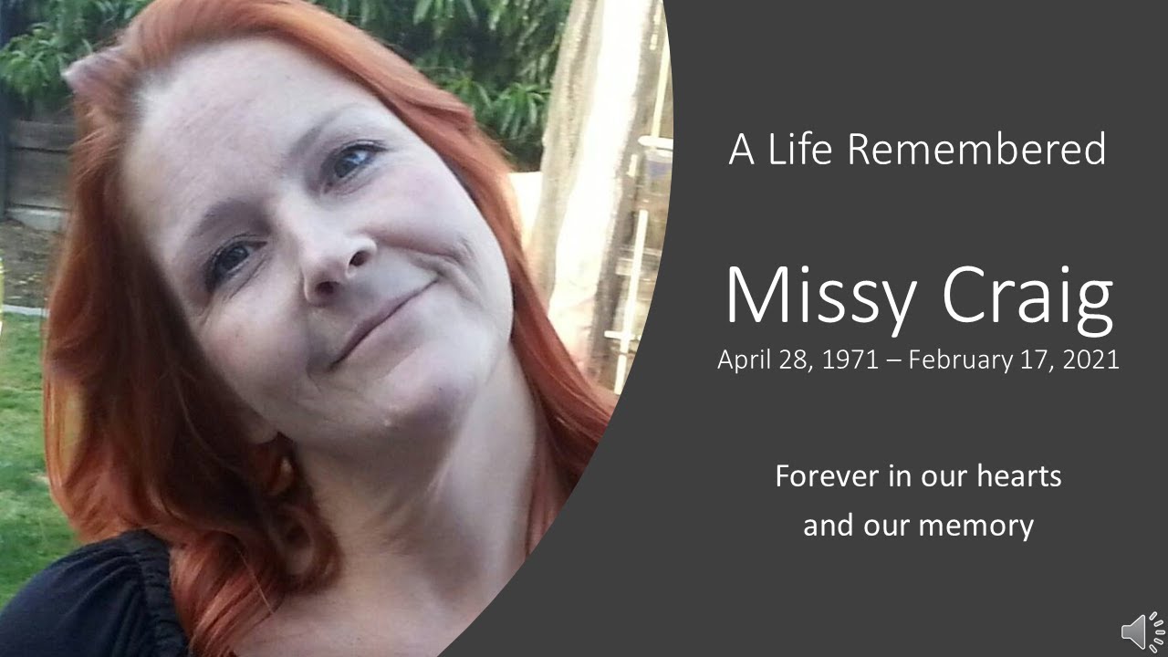 Feb 27, 2021 | Missy Craig Memorial - YouTube