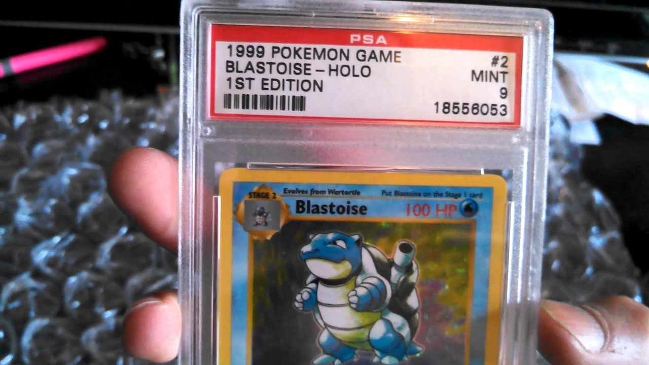 1st Edition Blastoise & Venusaur PSA 9 - YouTube