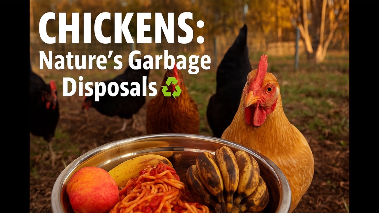 LIVE: Chickens — Nature’s Garbage Disposals 🐔♻️ - YouTube