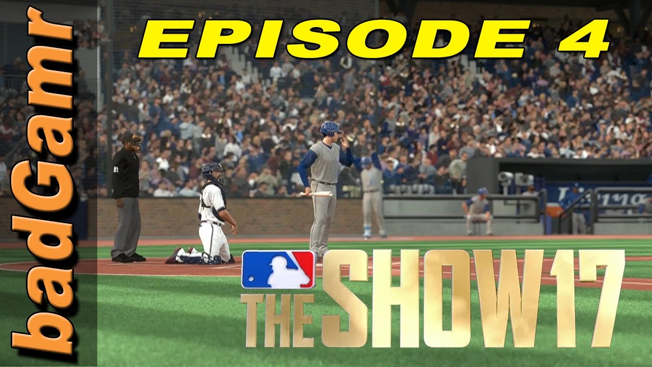 MLB The Show 17 - RTTS - Episode 4 - GROUND RULE DOUBLE! - YouTube