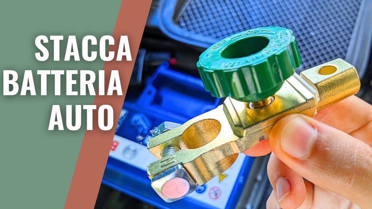 Stacca-batteria auto | Come funziona e come montarlo - YouTube