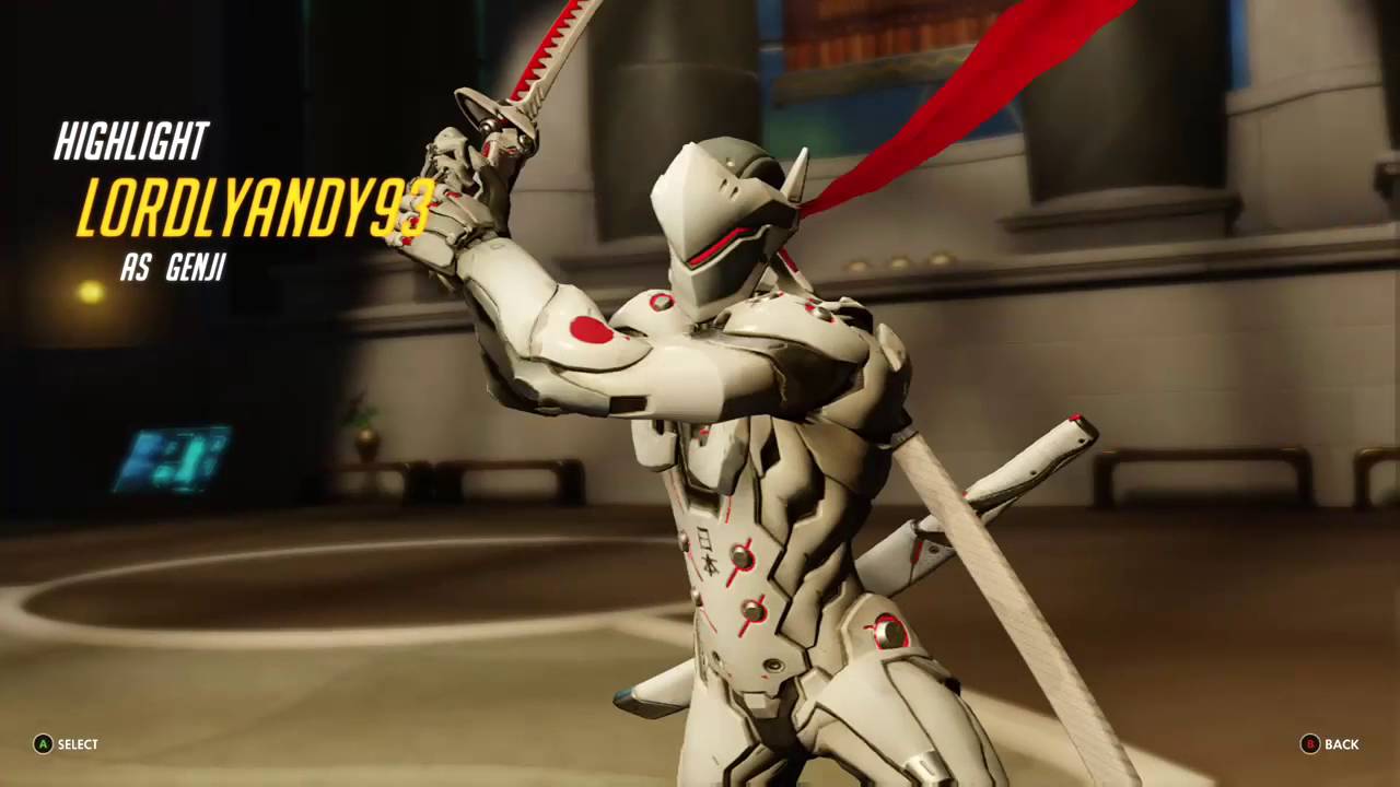 Overwatch: Origins Edition Genji Highlight 16 - YouTube