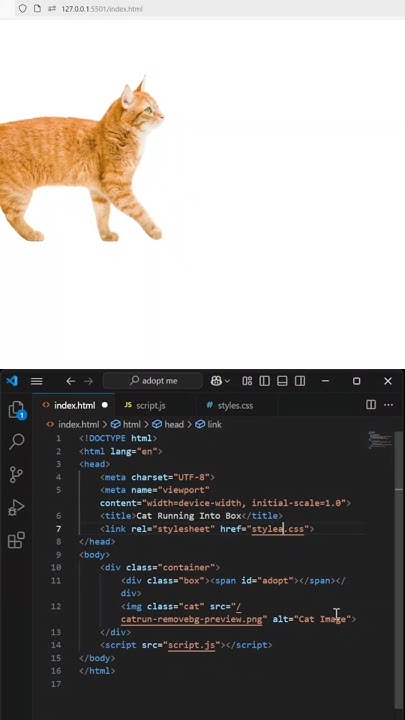 HTML CSS ANIMATION FOR PETS WEB PAGE #htmlform #html #shorts #viral #trending #python # ...