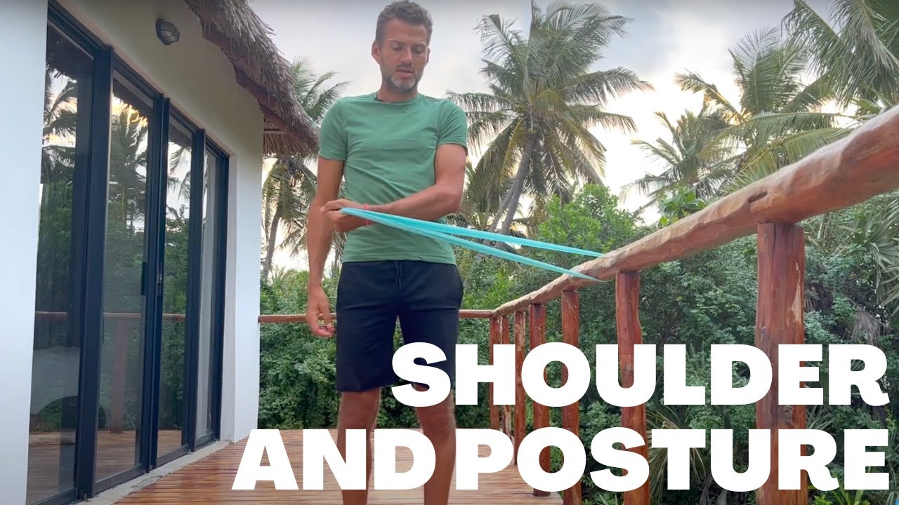 Quick Shoulder and Posture Fix: 10-Minute Resistance Band Workout - YouTube