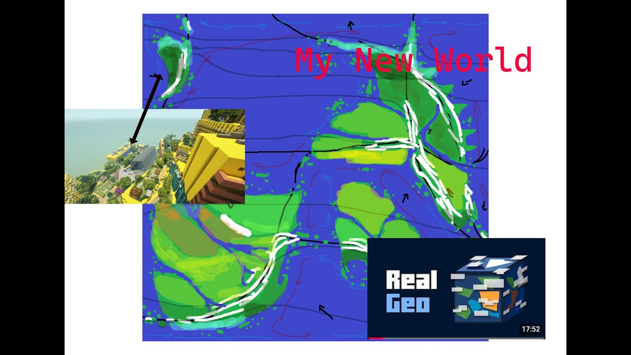 My new creativ forever World | Map creation - YouTube