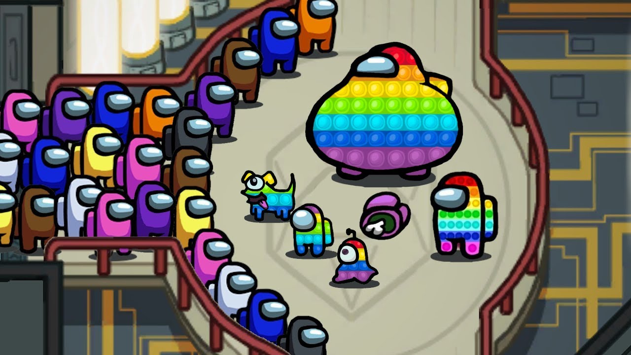 POP IT Impostor In Among Us Compilation - YouTube