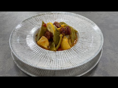 Rreze Dielli - Gjellë me barbunja (bishtaja), patate dhe suxhuk nga ...