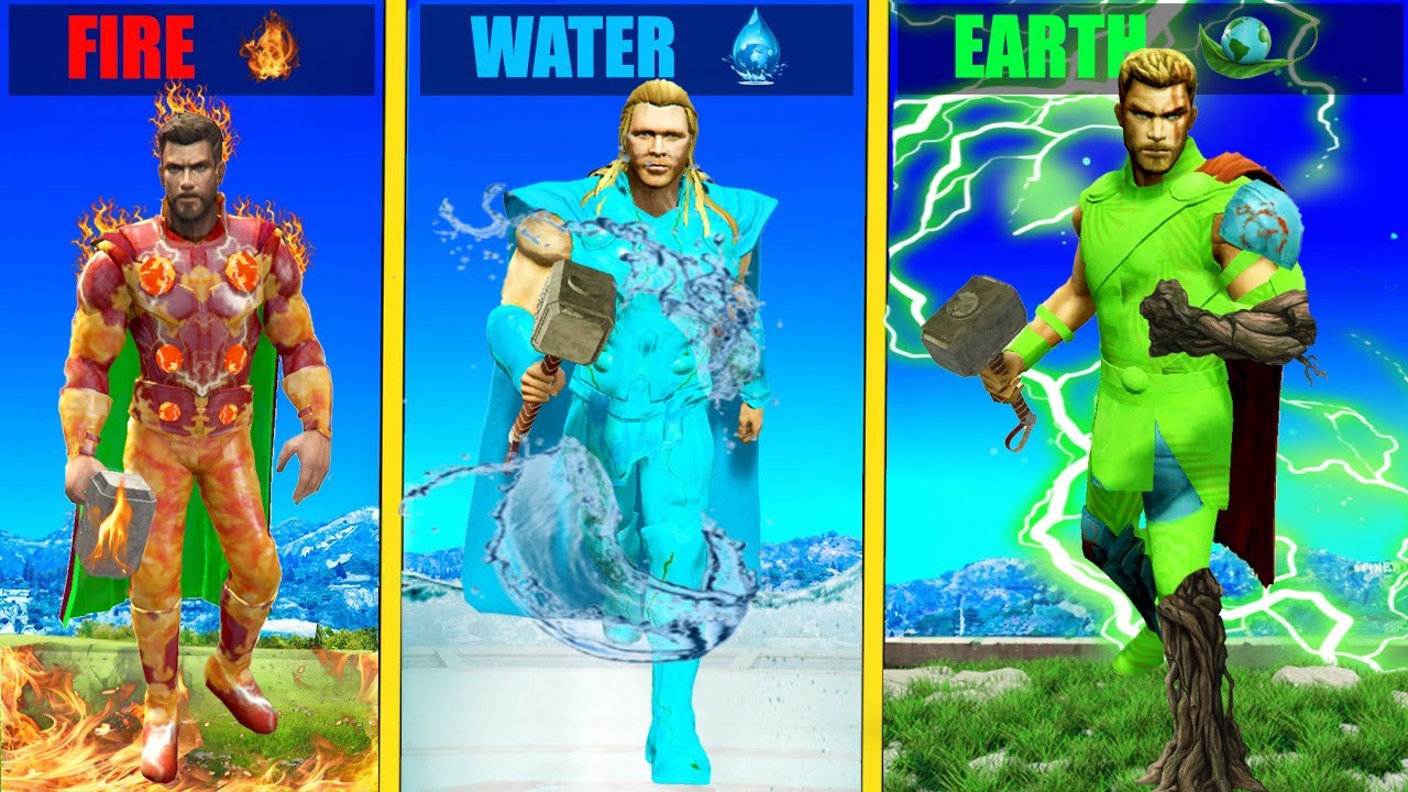 Upgrading to ELEMENTAL THOR in GTA 5! - YouTube