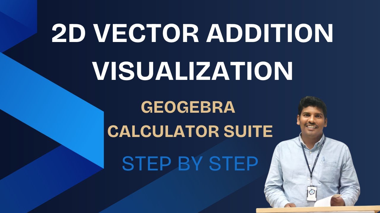 Addition of Two Vectors Visualization using GeoGebra | Tamil Maths ...