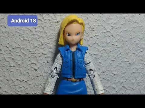 Figura da Android 18 bootleg customizada - YouTube