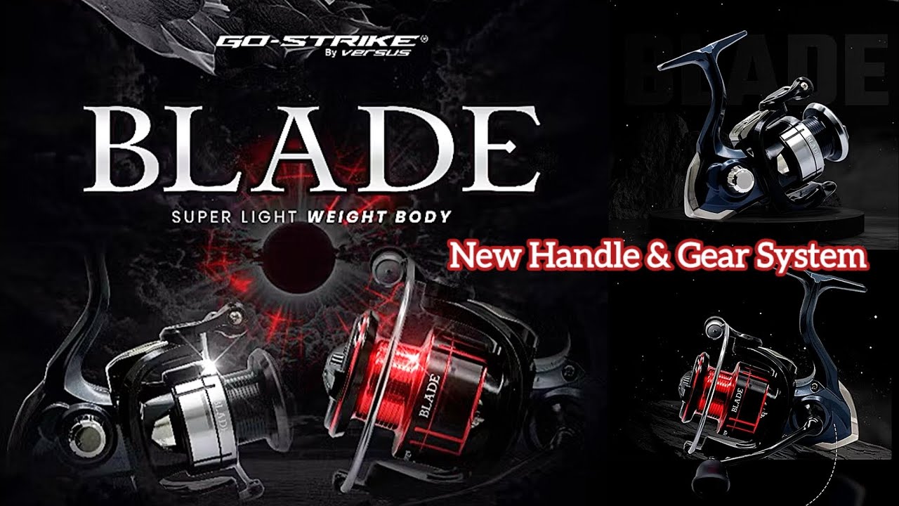 VERSUS GO STRIKE BLADE New Handle System New Gear System‼️ - YouTube