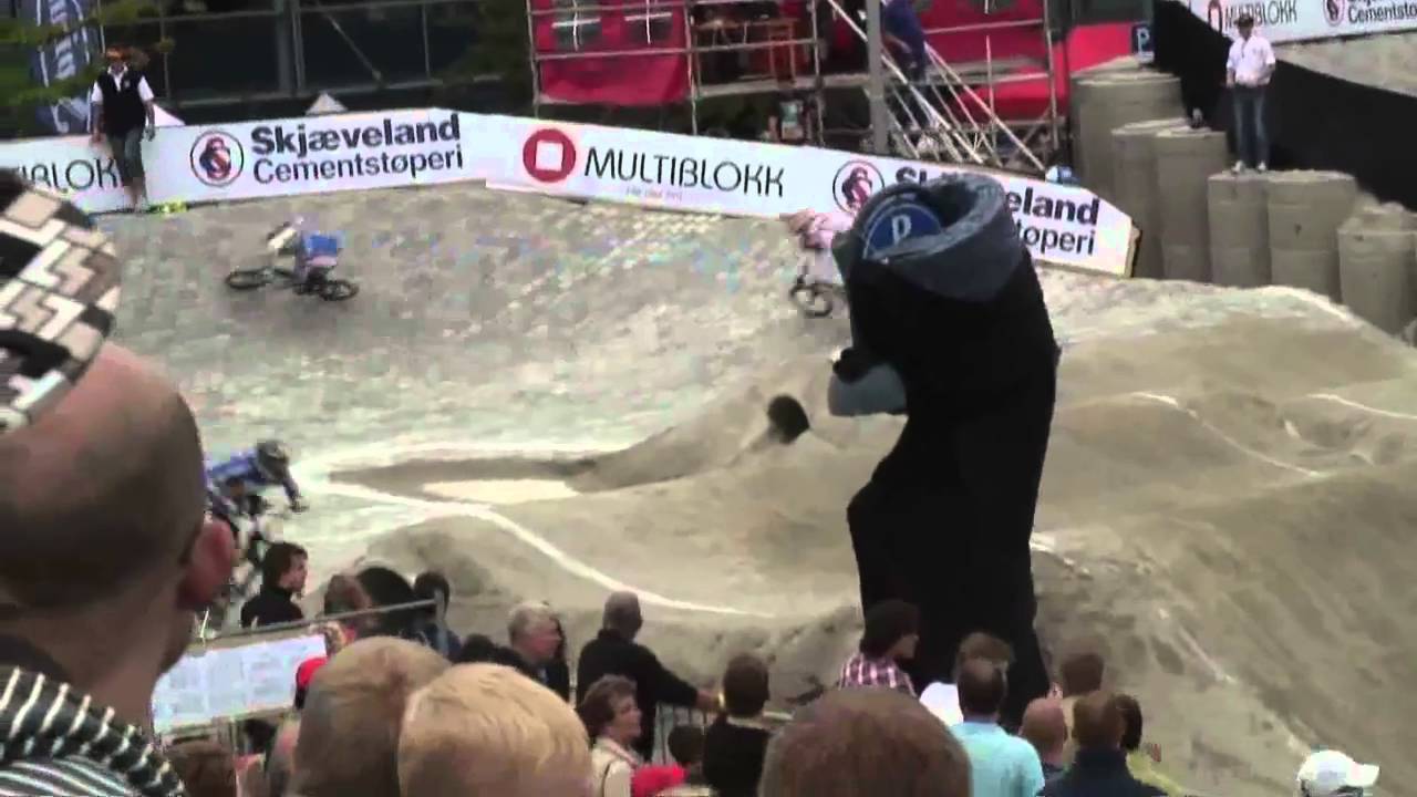 Sandnes - Championnat Europe BMX 2010 - YouTube