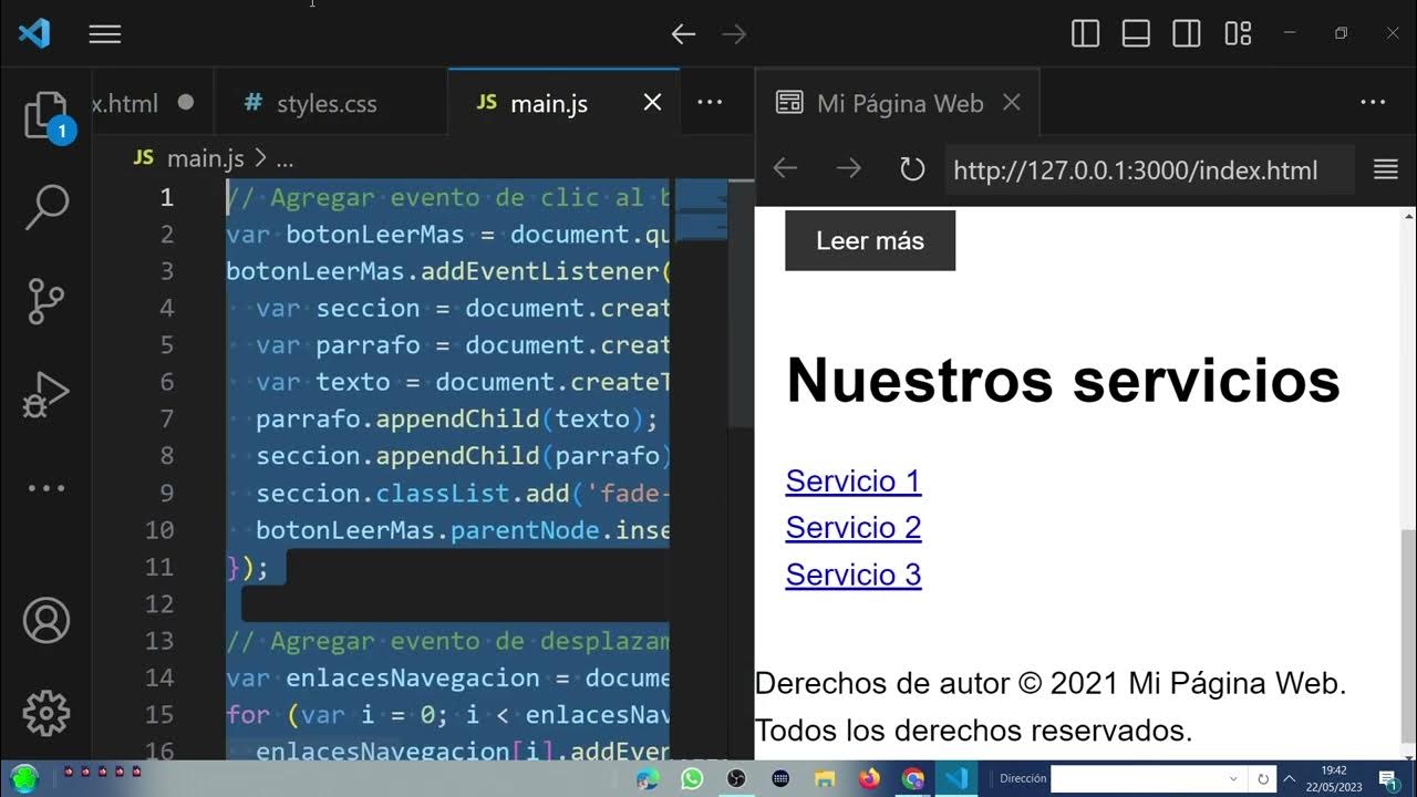 Creando una web con chatgpt en poco menos de MEDIA HORA en html css y js!! (narrado) - YouTube