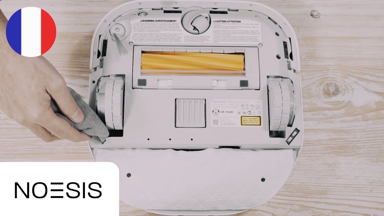 NOESIS Florio F10 Pro - Nettoyer les capteurs de falaise du robot - FR ...