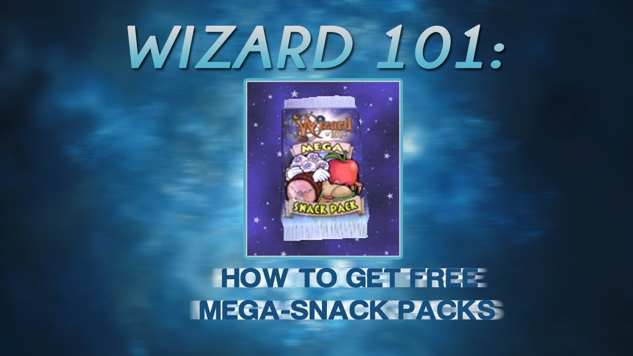wizard101- HOW TO GET MEGA SNACKS FOR FREE ( NOT GARDENING!) - YouTube
