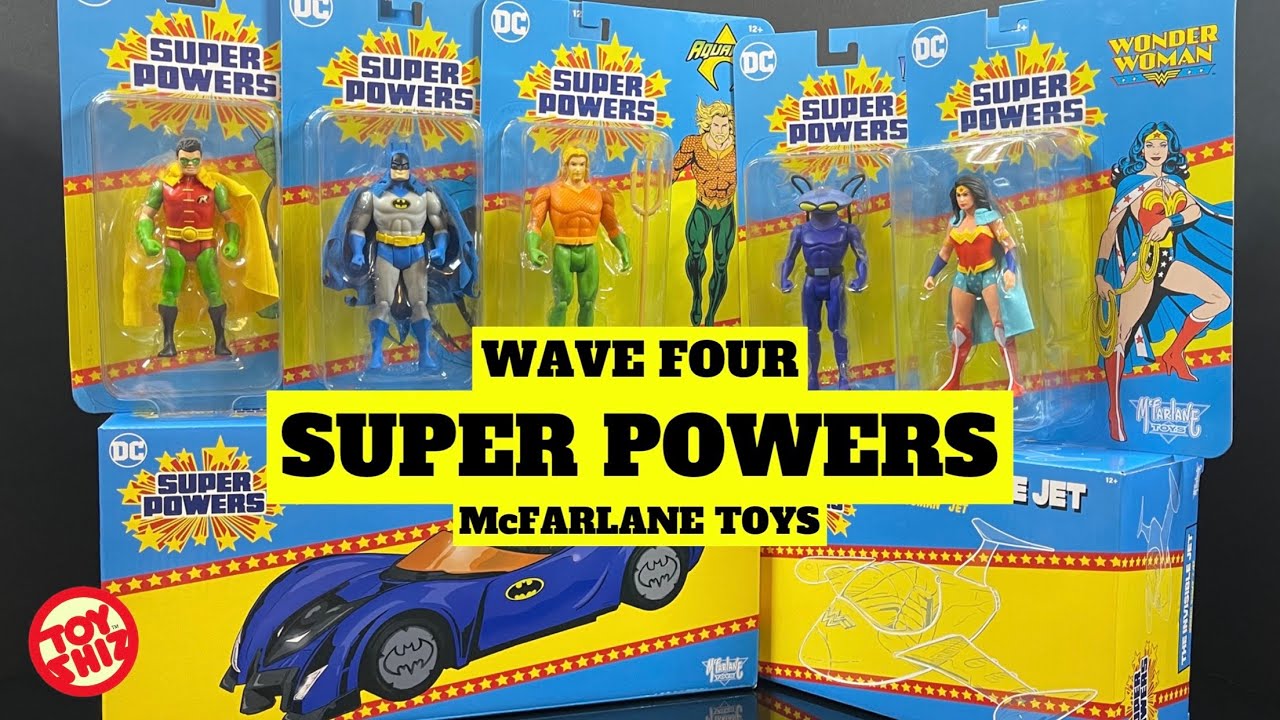 2023 SUPER POWERS 2 WAVE FOUR | McFarlane Toys - YouTube