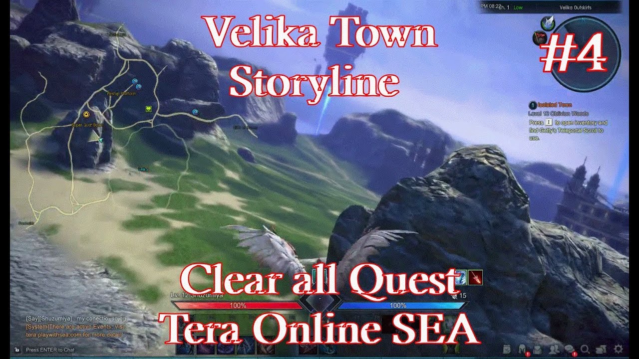 Tera Online SEA - Velika City l The First Town - Storyline #4 - YouTube