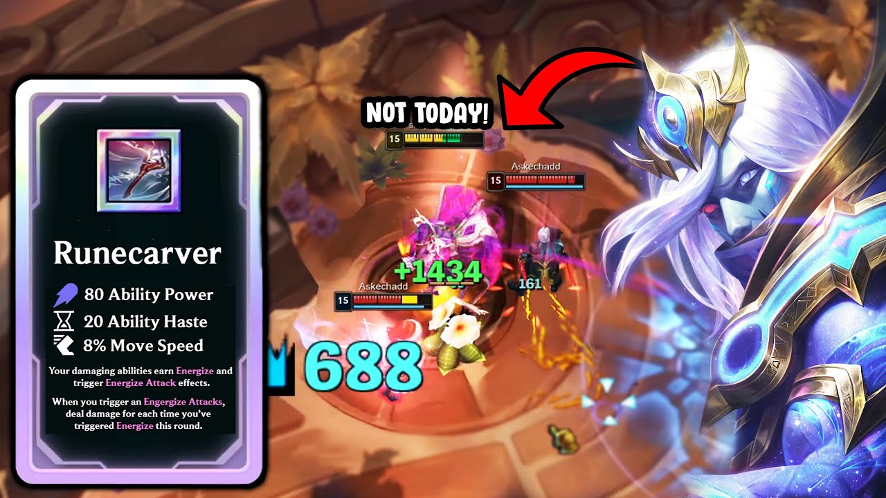 VLADIMIR NEVER DIES IN ARENA MODE! RUNECARVER SHREDS EVERYONE - YouTube