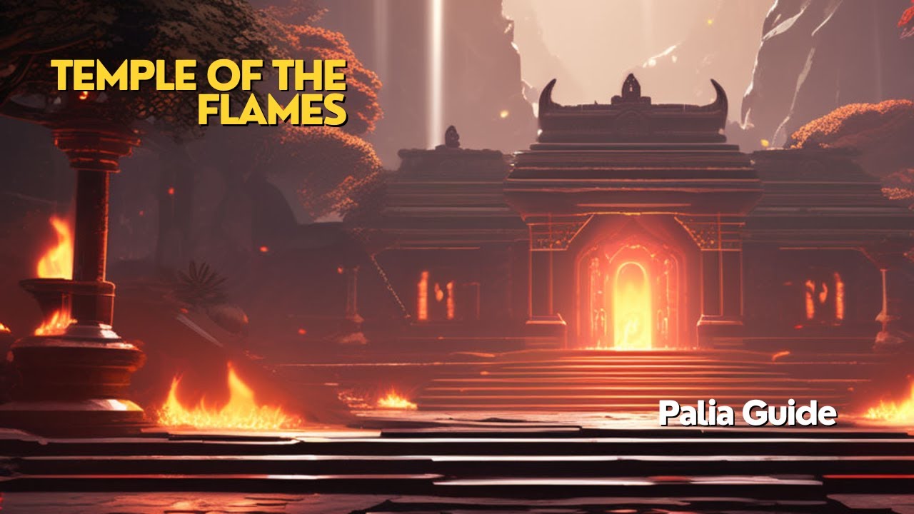 Temple of the flames Guide Palia - YouTube