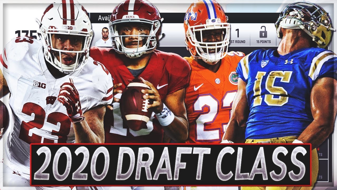 *FULL* 2020 Custom Draft Class | Madden 19 Custom Draft Classes - YouTube