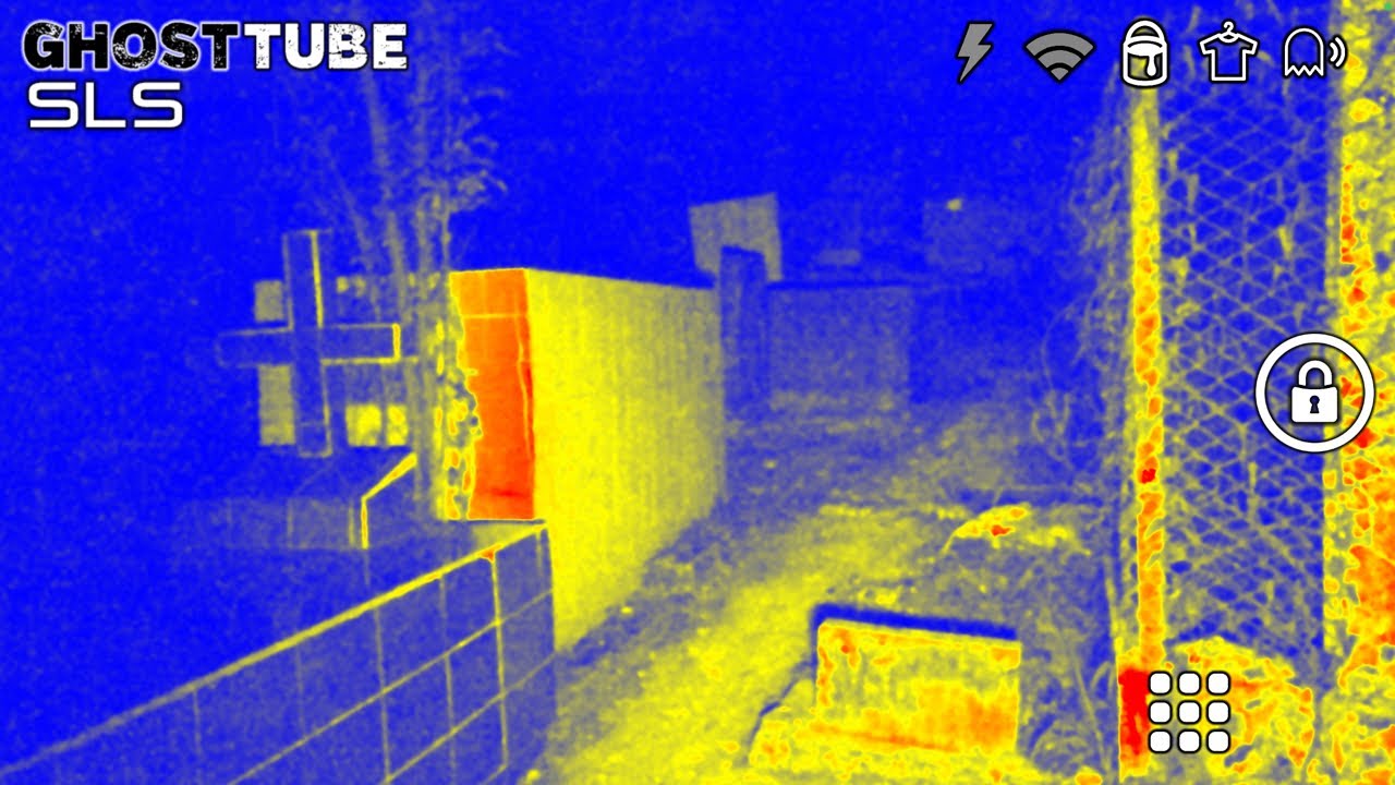 Explorando el cementerio con KinectCam, y camara termica - YouTube