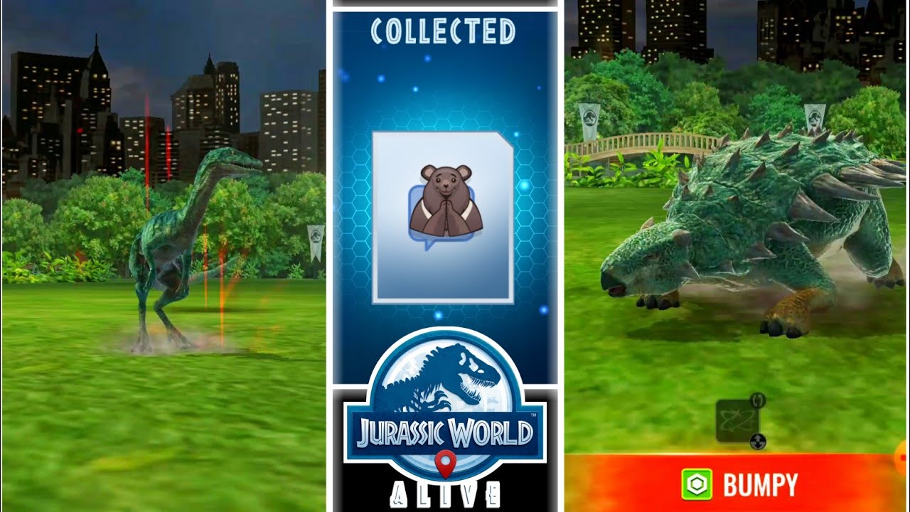 BUMPY STRIKE !! A New Gift EMOTE & Fighting Bumpy – Compy _ Jurassic ...