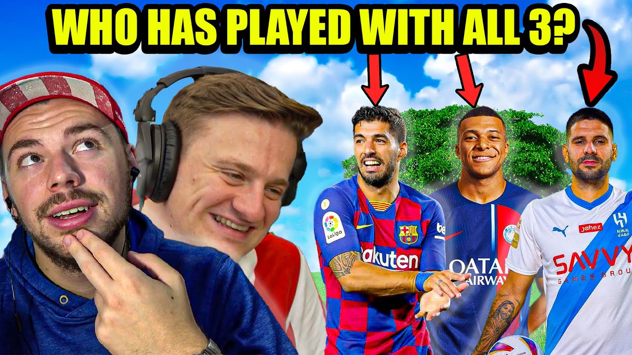 HARDEST EVER Mutual Teammates Football Trivia vs @LukePingu - YouTube