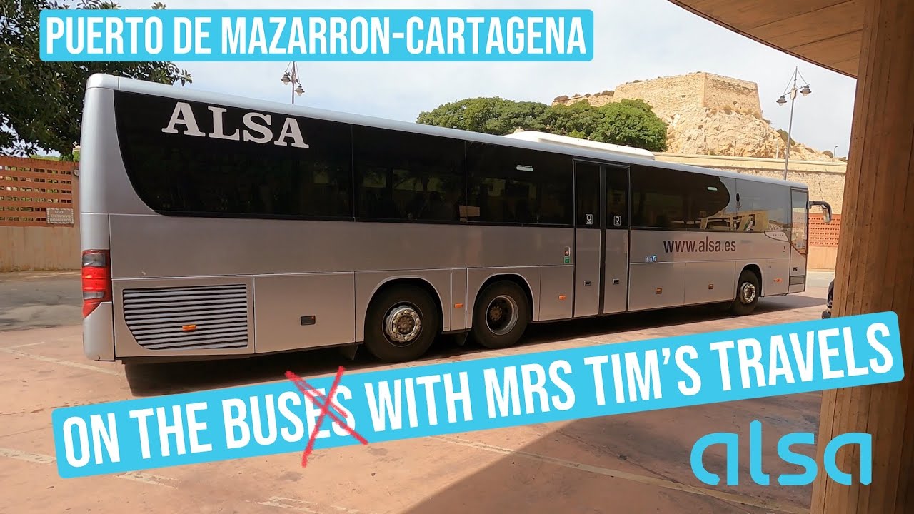 On the Bus With Mrs Tim’s Travels | ALSA | Puerto de Mazarron ...