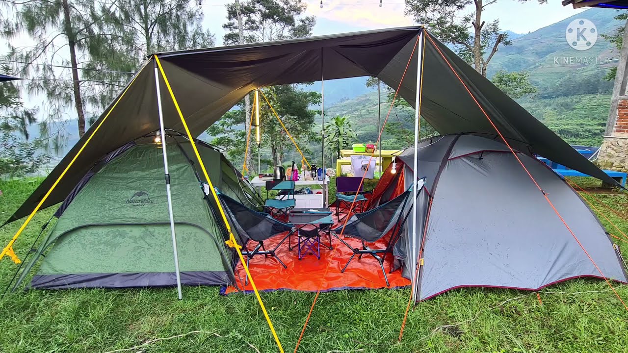 CARA PASANG FLYSHEET ANTI BADAI - YouTube