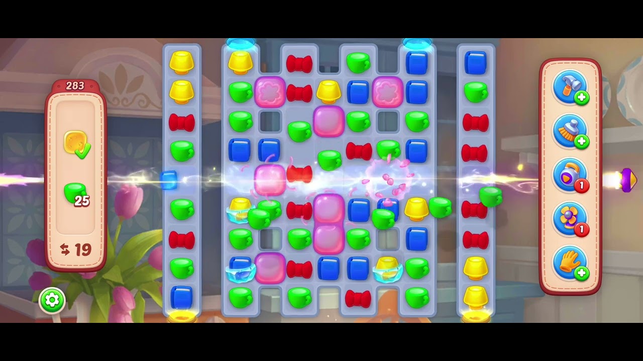 Homescapes Level 283 - YouTube