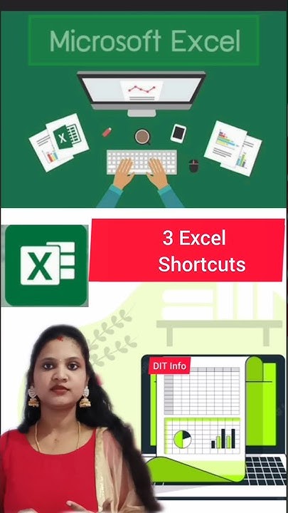 3 - Excel Shortcut Keys 🔥Excel Tips #excel #exceltips #exceltutorial #msexcel #exceltricks # ...
