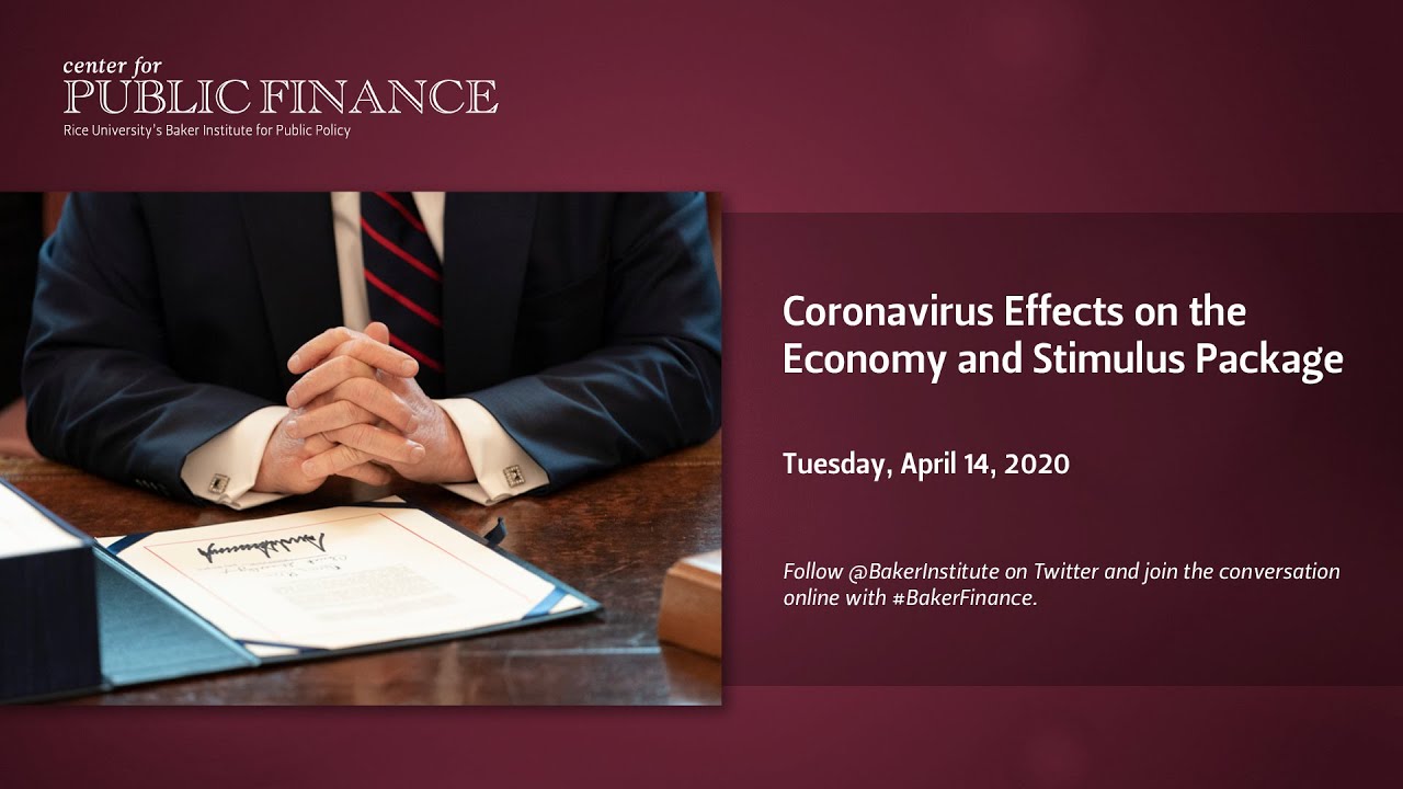 Coronavirus Effects on the Economy and Stimulus Package - YouTube