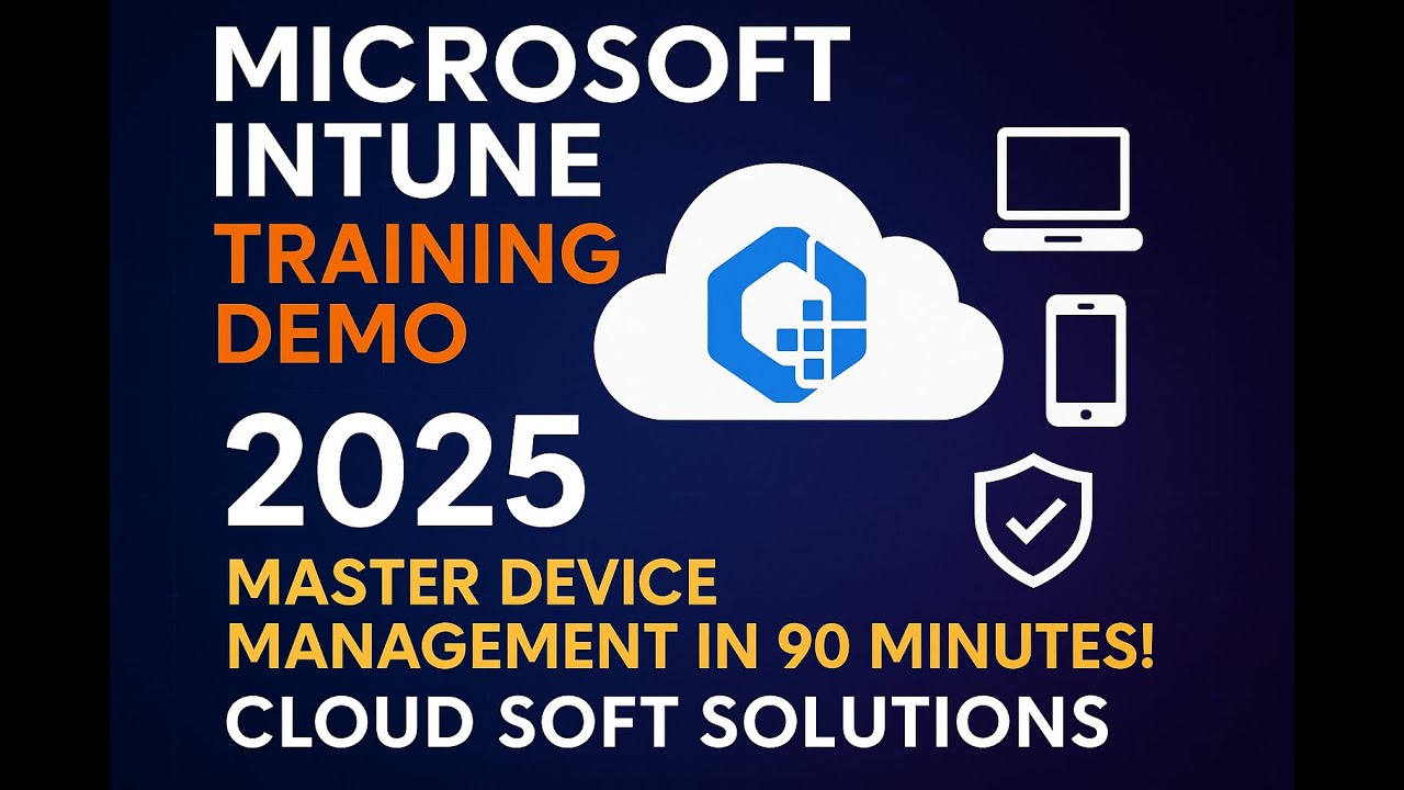 🔥 Microsoft Intune Training Demo 2025 | Master Device Management Cloud soft #intune #mdm - YouTube