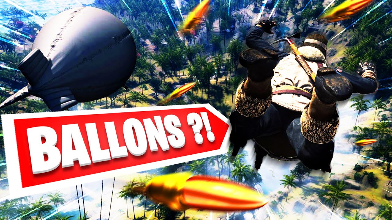 ON FAIT UNE GAME EXCEPTIONNELLE AVEC LES BALLONS SUR WARZONE ?!! - YouTube