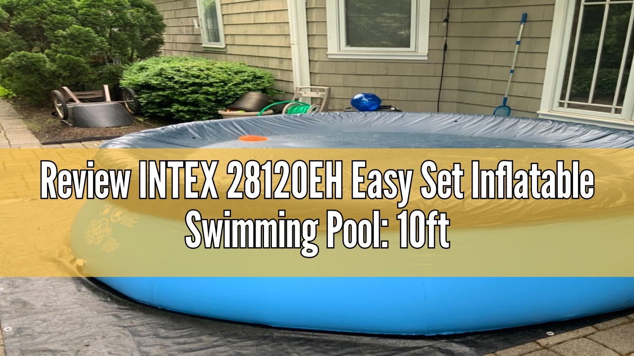 Review INTEX 28120EH Easy Set Inflatable Swimming Pool: 10ft x 30in ...