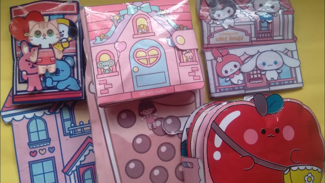 all my squishy book collection 😍/ DIY squishy book - YouTube