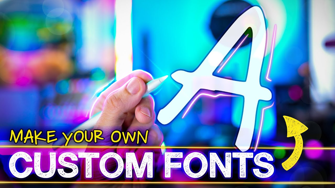 Easily Turn Your Handwriting Into A Custom Font YouTube Easily Turn Your Handwriting Into A Custom Font YouTube