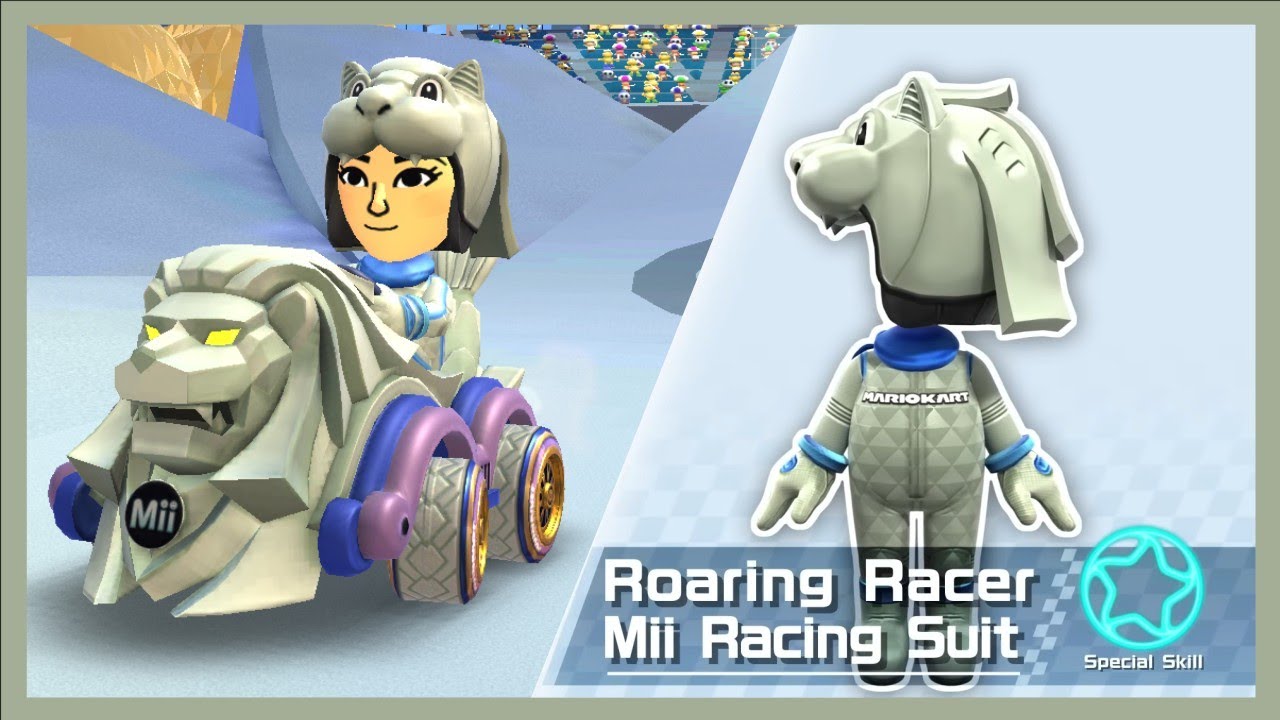 Mario Kart Tour | Roaring Racer Mii Racing Suit (Wave 24) - YouTube