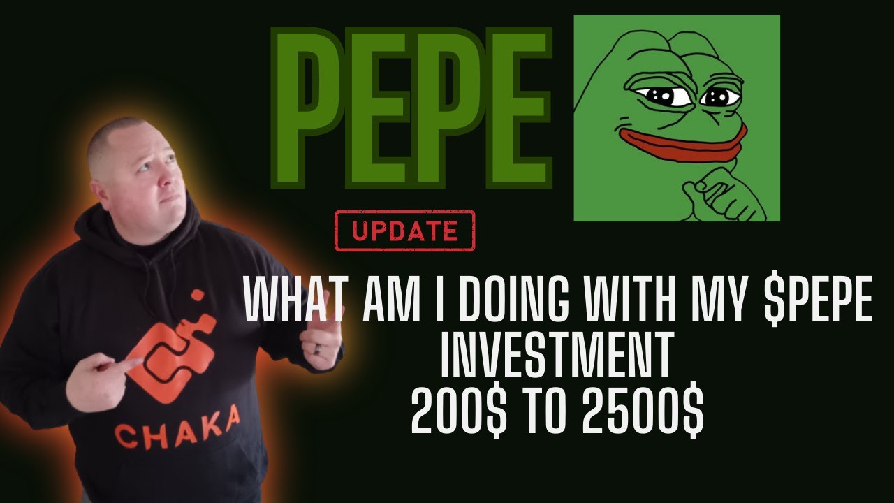 200$ to 2500$, what am I doing with my $PEPE Investment?????? - YouTube