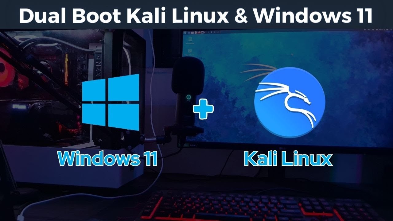 how to dual boot kali Linux and windows 11 - YouTube